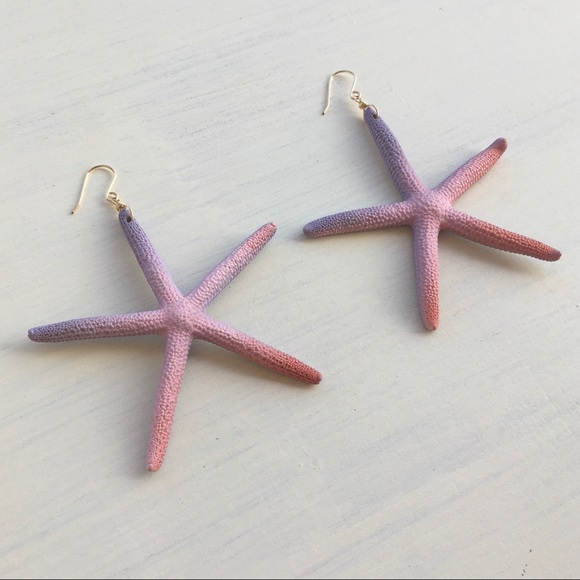 Aloha Mermaid Jewelry | Jewelry | Handmade Spray Painted Real Starfish ...